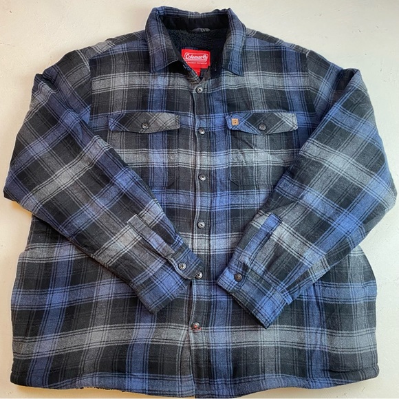 Coleman | Jackets & Coats | Coleman Sherpa Lined Yukon Flannel | Poshmark